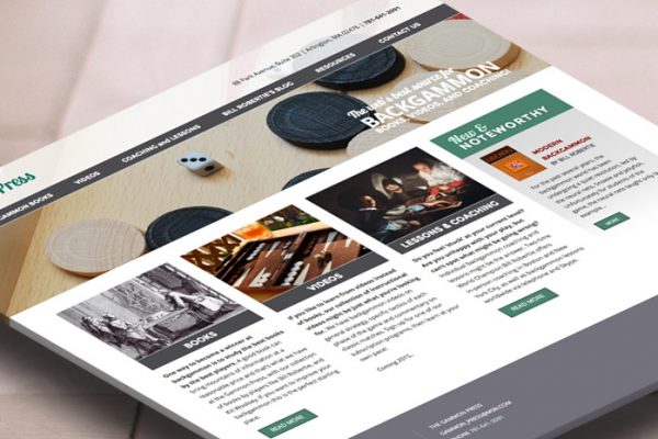 Custom responsive WordPress website portfolio